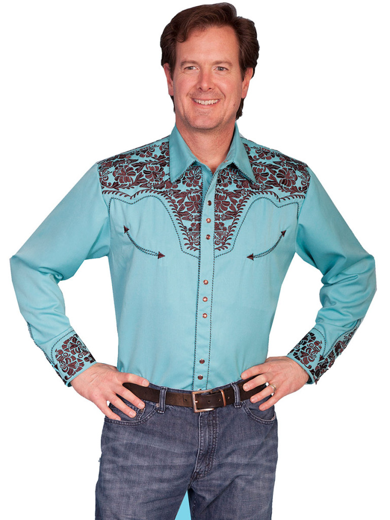P-634-TRC - Western Wear, Frontier Fashion, Old West Clothing, Western ...